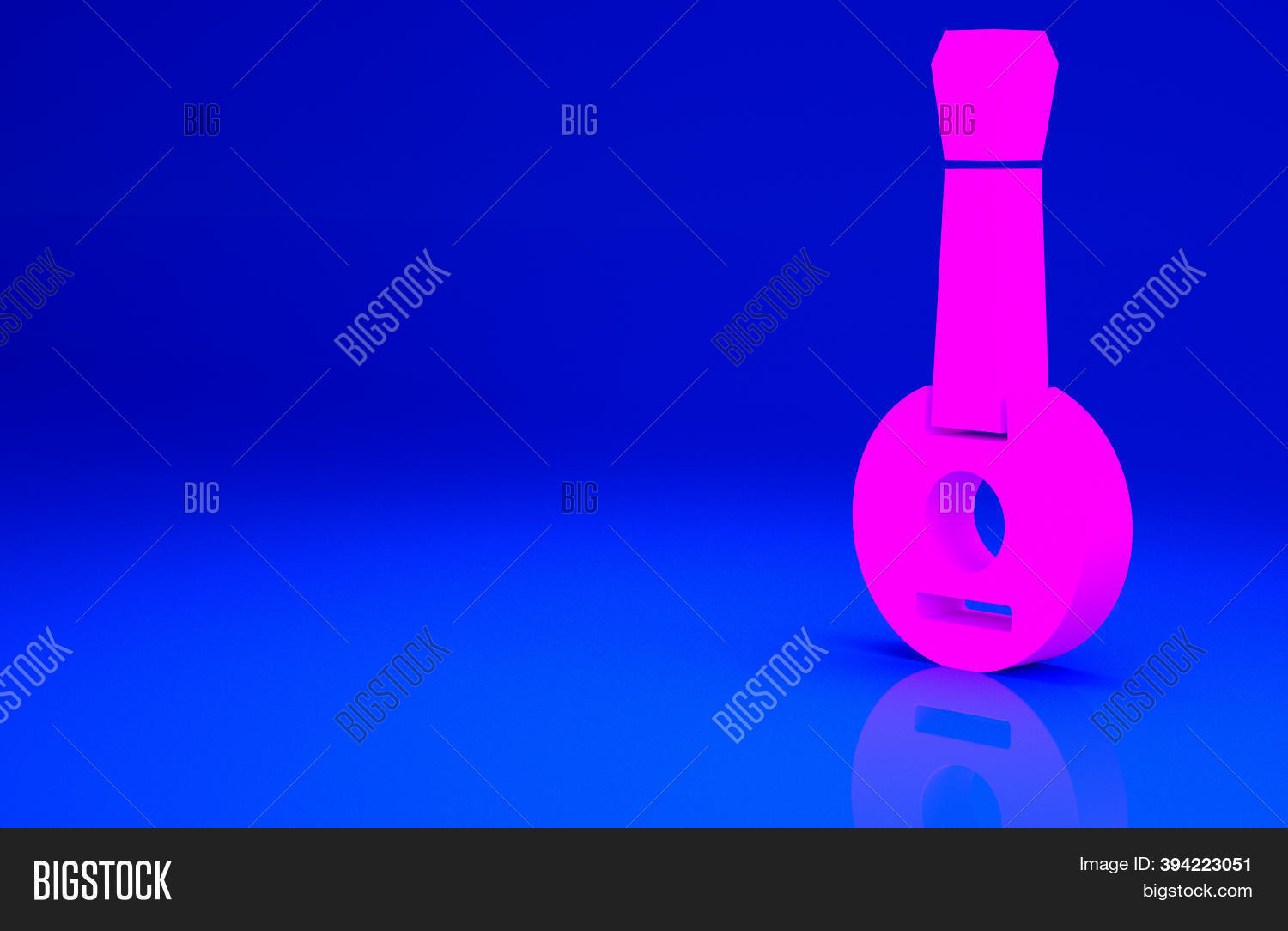 Pink Banjo Icon Image & Photo (Free Trial) | Bigstock