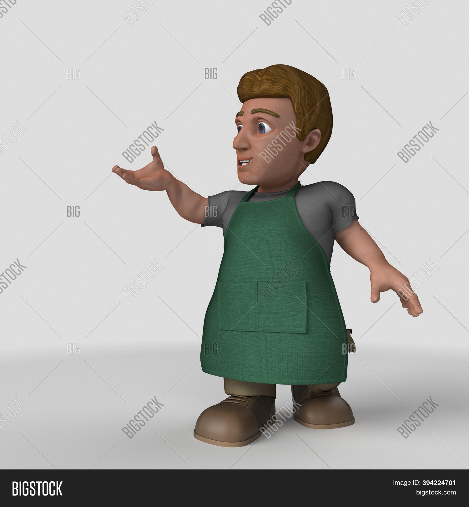 3D Render Cartoon Shop Image & Photo (Free Trial) | Bigstock
