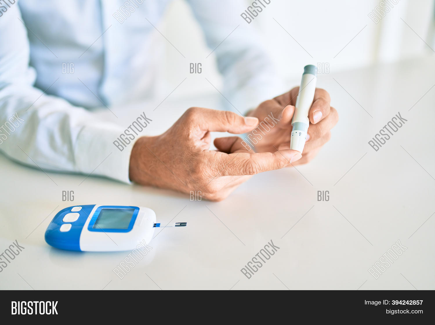 Close Man Diabetes Image & Photo (Free Trial) | Bigstock