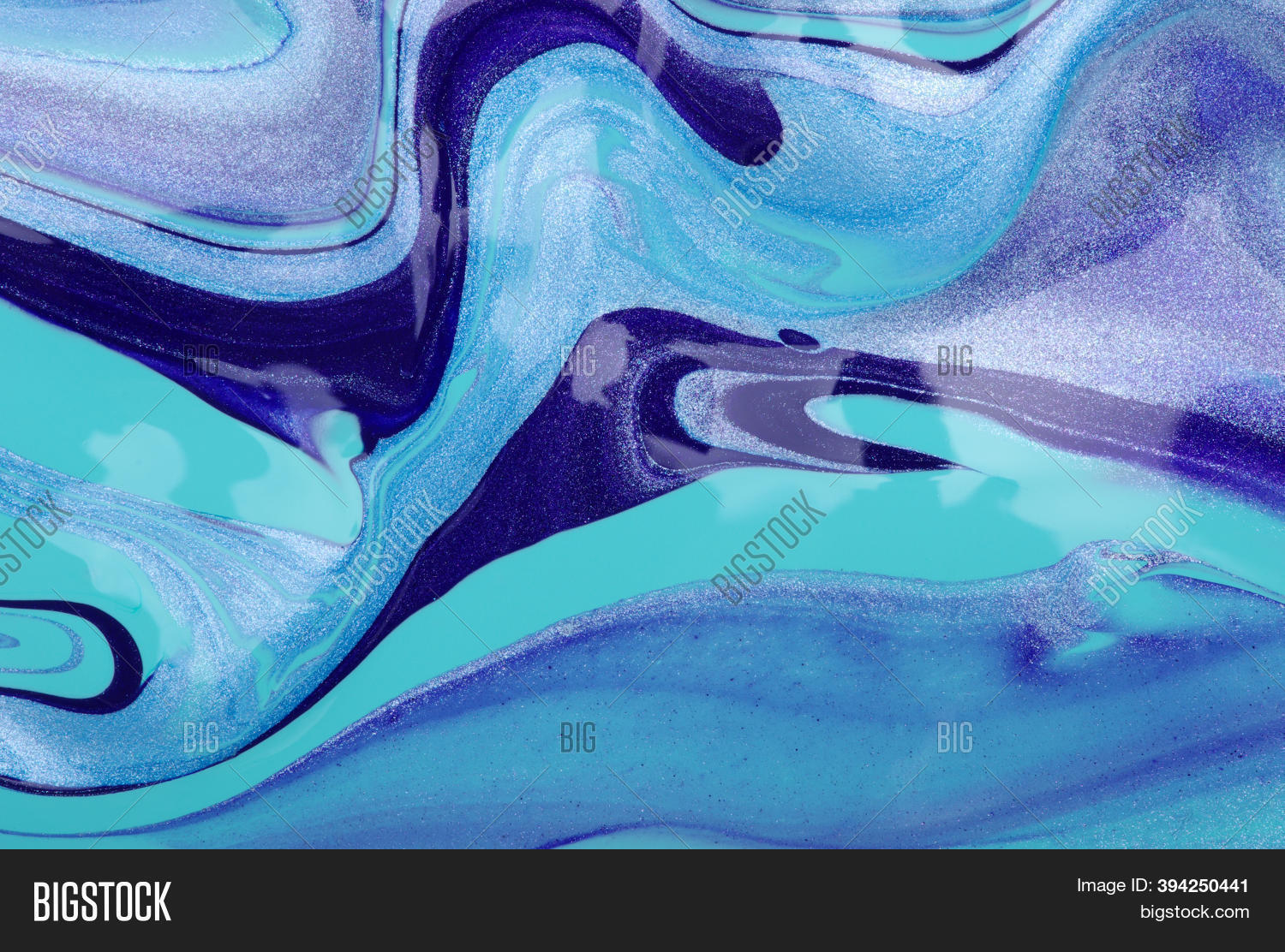 Blue Marble Color Mix Image & Photo (Free Trial) | Bigstock