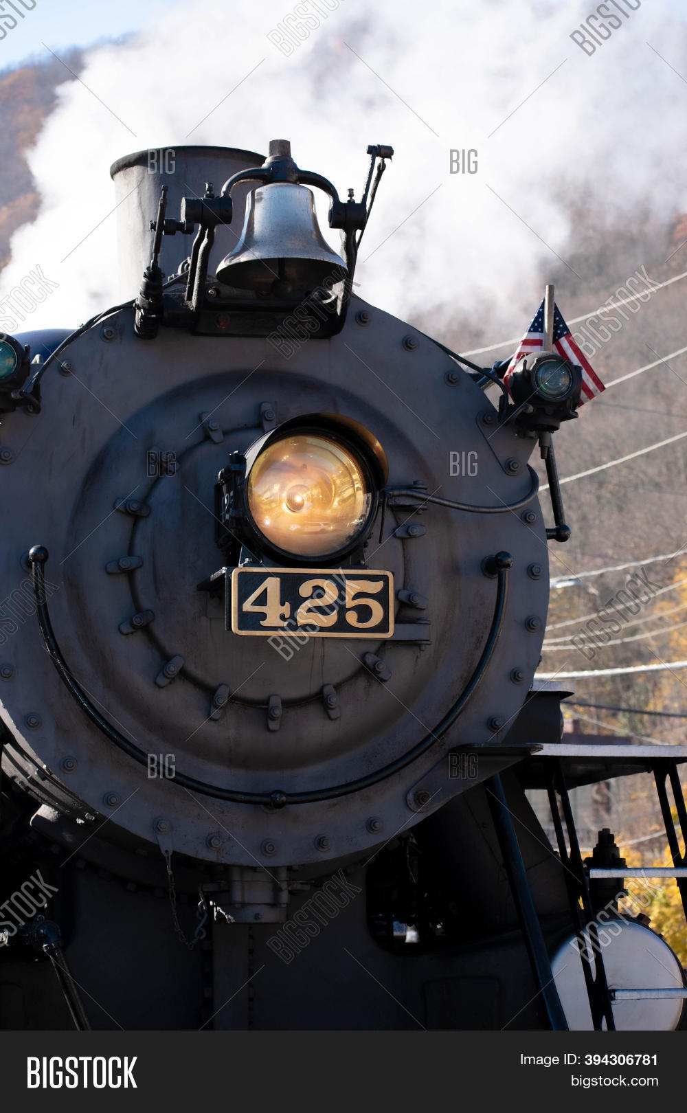 Steam Train Leaving Image & Photo (Free Trial) | Bigstock