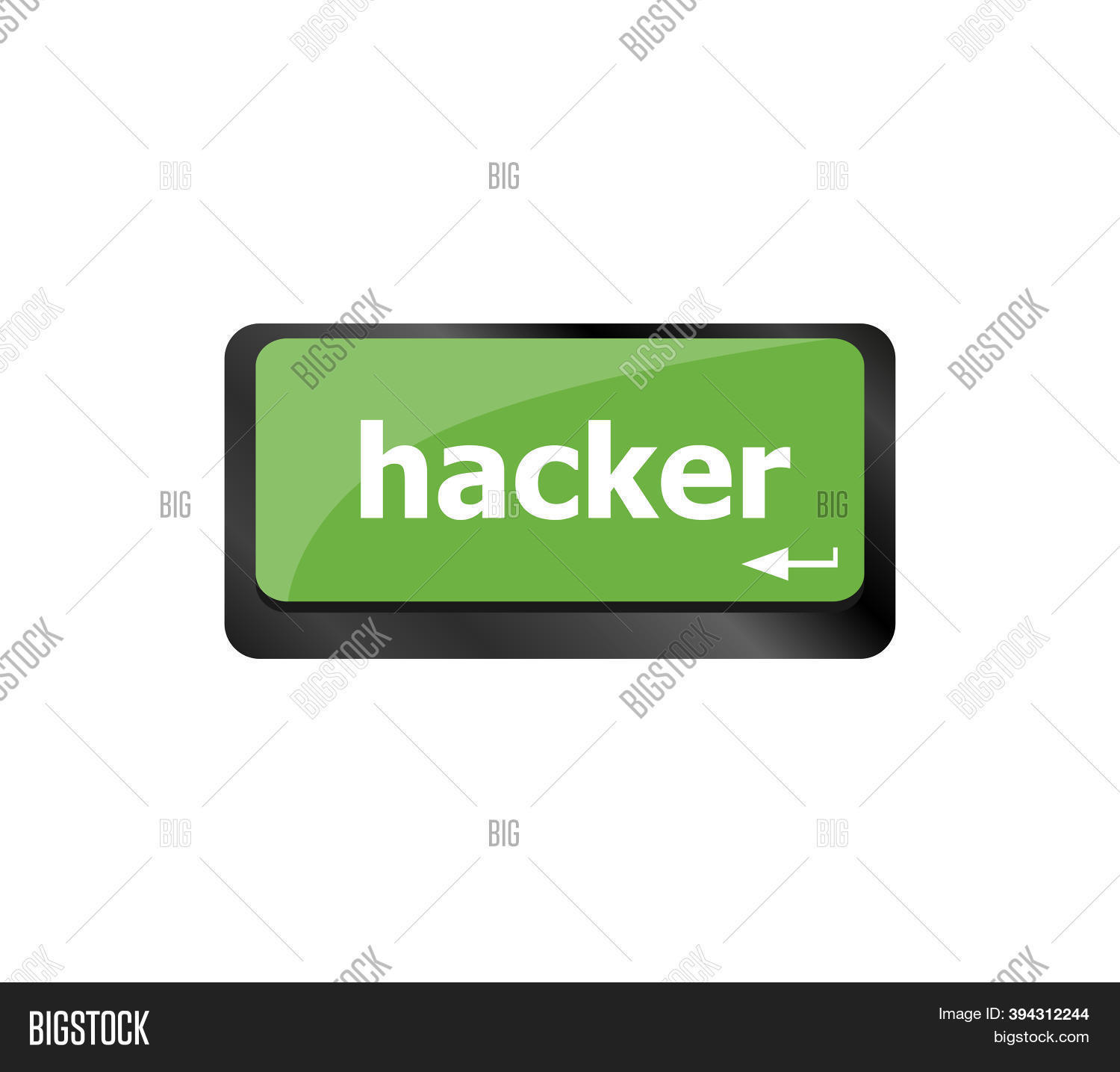 Hacker Word On Image & Photo (Free Trial) | Bigstock