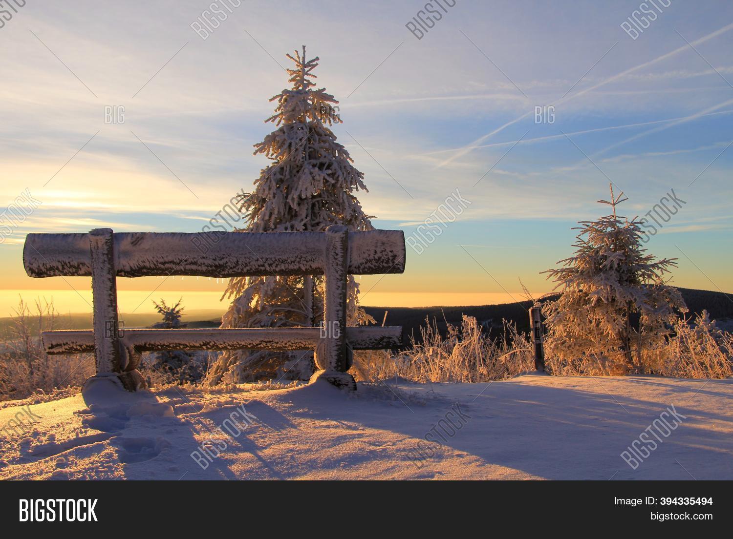 Beautiful Snow Winter Image & Photo (Free Trial) | Bigstock