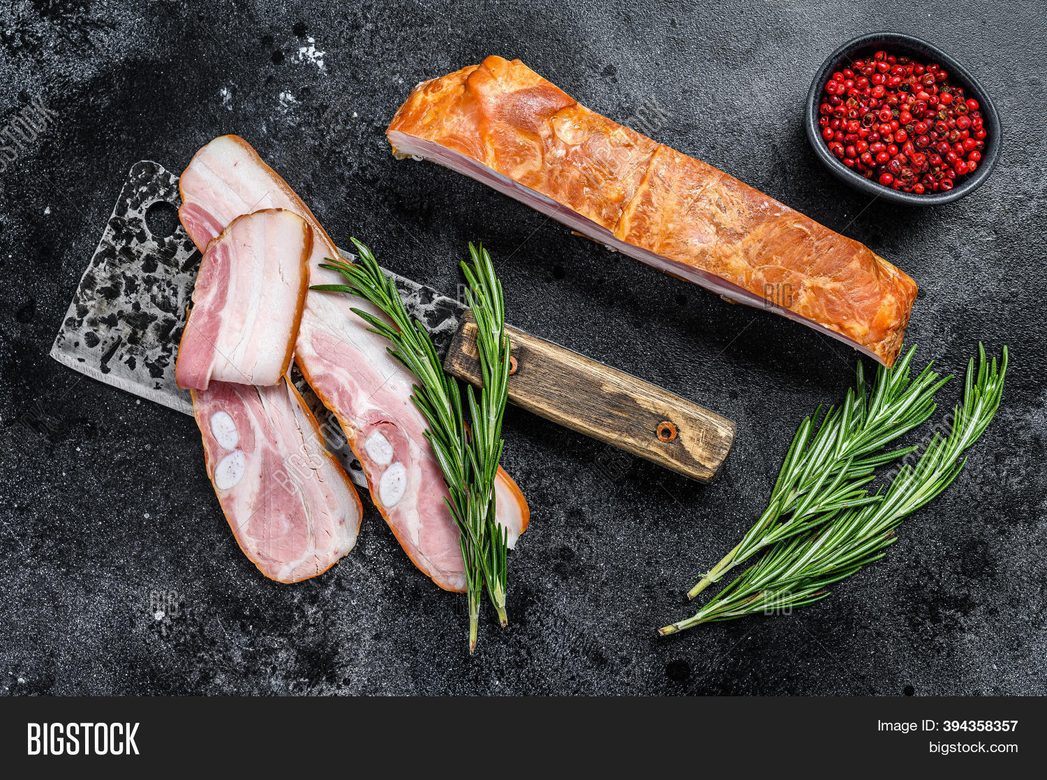 Cut Pork Belly Bacon Image & Photo (Free Trial) | Bigstock