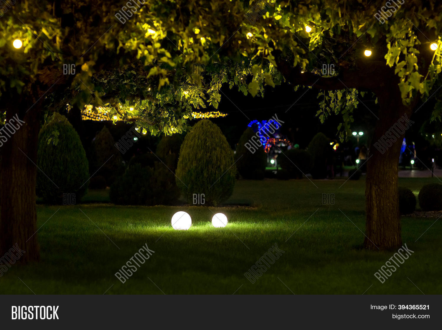 Illumination Backyard Image & Photo (Free Trial) | Bigstock