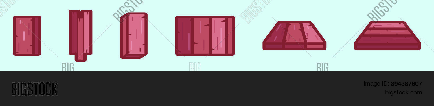 Set Laminate. Cartoon Vector & Photo (Free Trial) | Bigstock