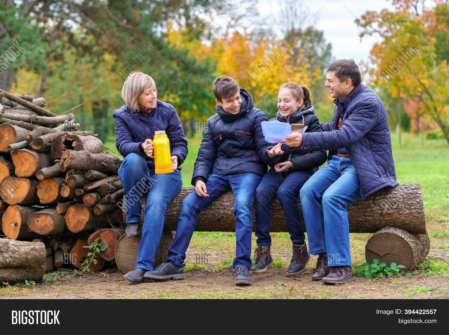 Family Relaxing Image & Photo (Free Trial) | Bigstock