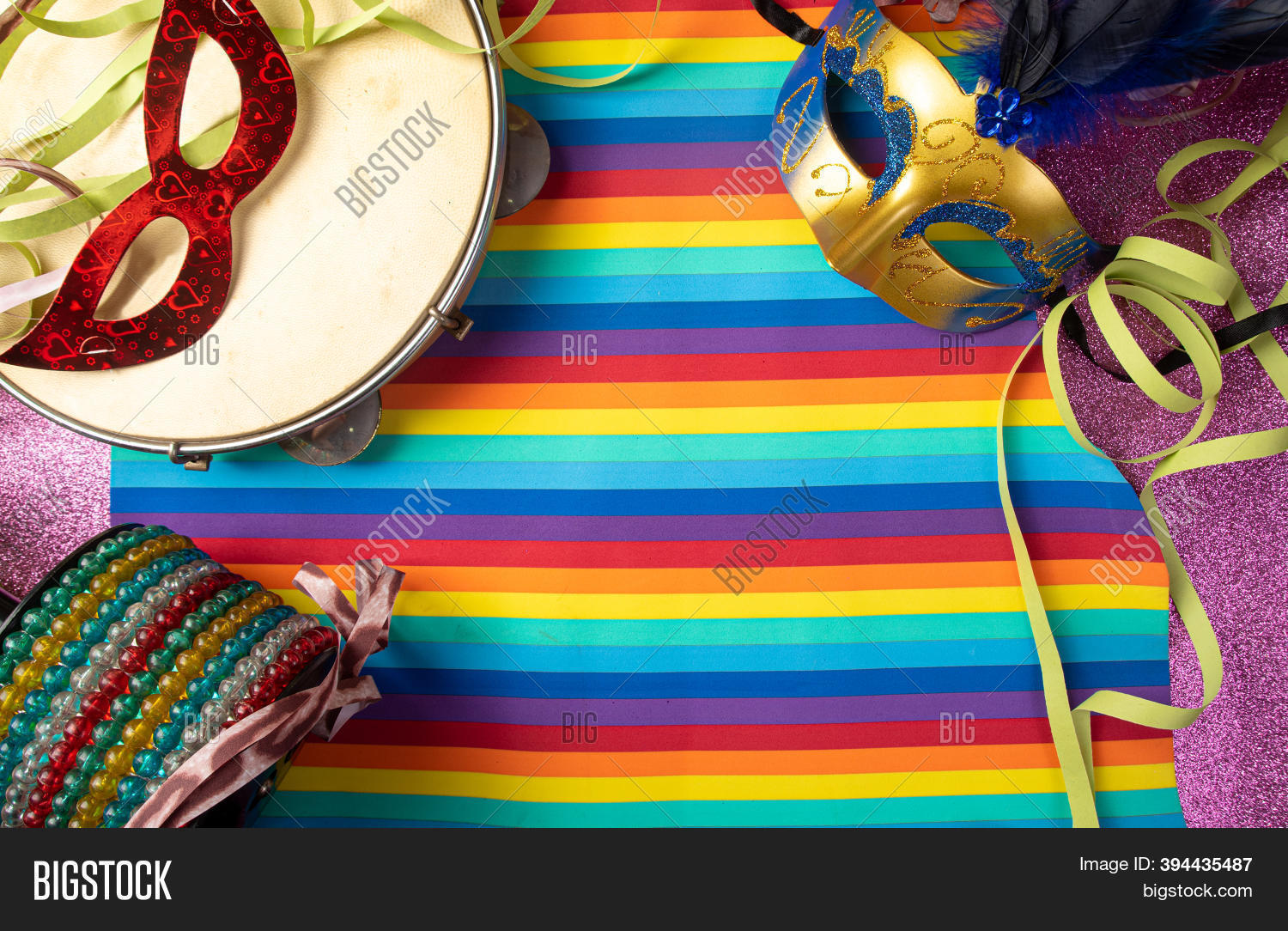 Masks, Streamers, Image & Photo (Free Trial) | Bigstock