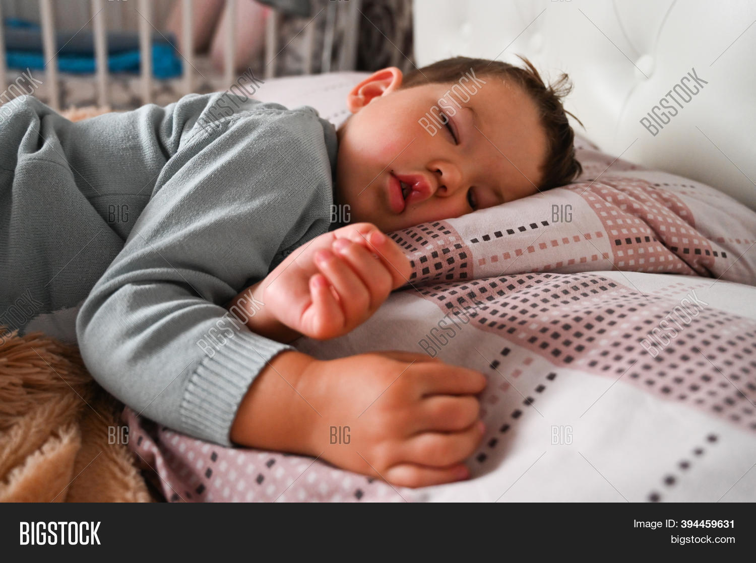 Cute Sleeping Baby Boy Image & Photo (Free Trial) | Bigstock