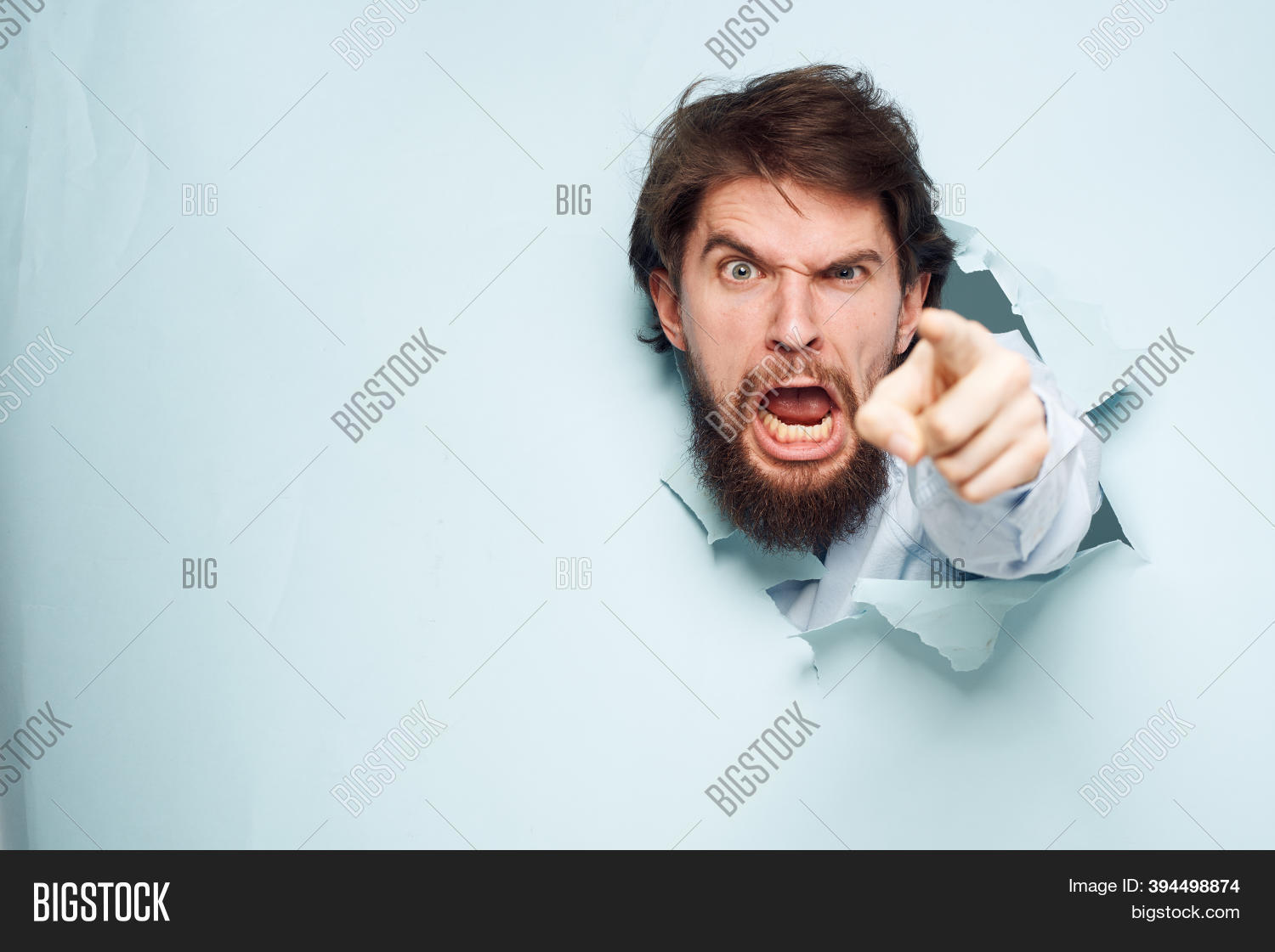 Angry Man Gestures His Image & Photo (Free Trial) | Bigstock