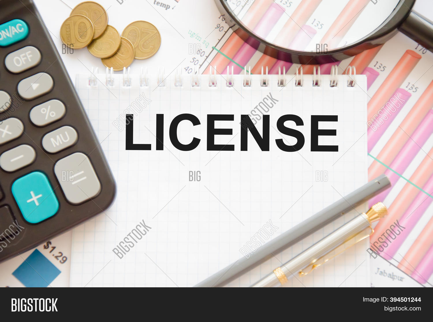 Word License Written Image & Photo (Free Trial) | Bigstock