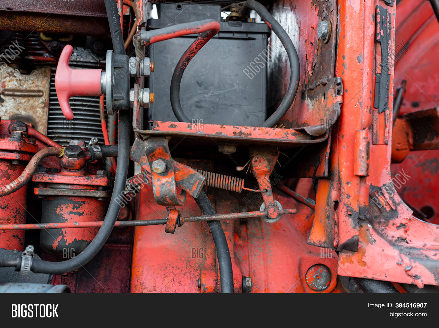 Vintage Engine Tractor Image & Photo (Free Trial) | Bigstock