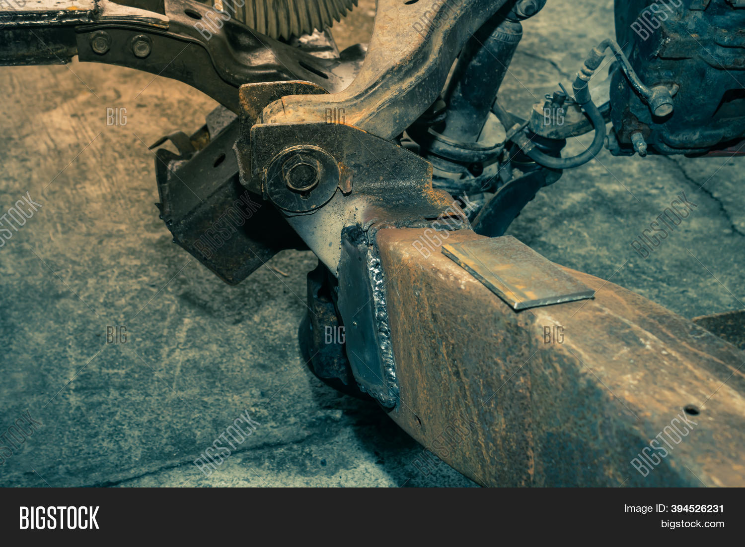 Weld Car Chassis Lower Image & Photo (Free Trial) | Bigstock