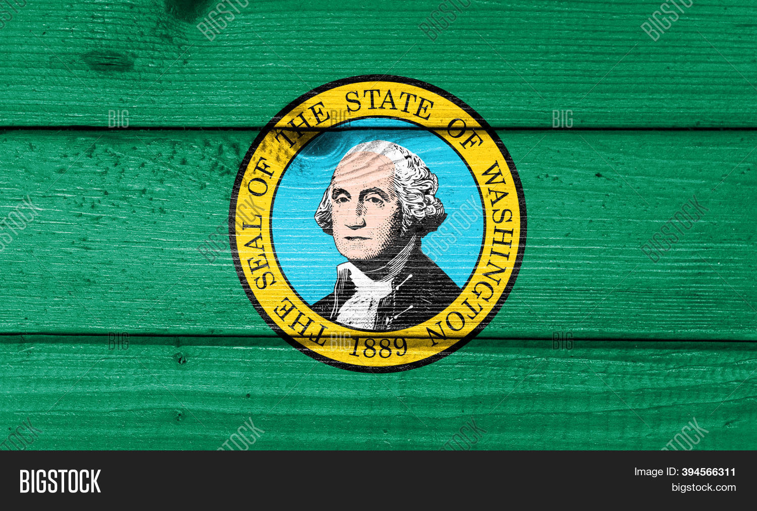 Washington Flag Image & Photo (Free Trial) | Bigstock