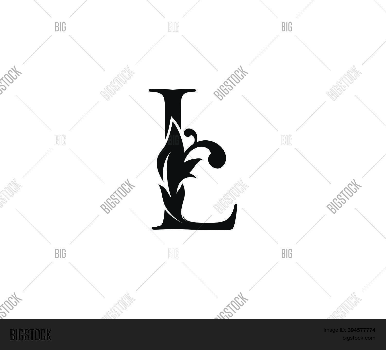 Luxury L Letter Logo Vector & Photo (Free Trial) | Bigstock