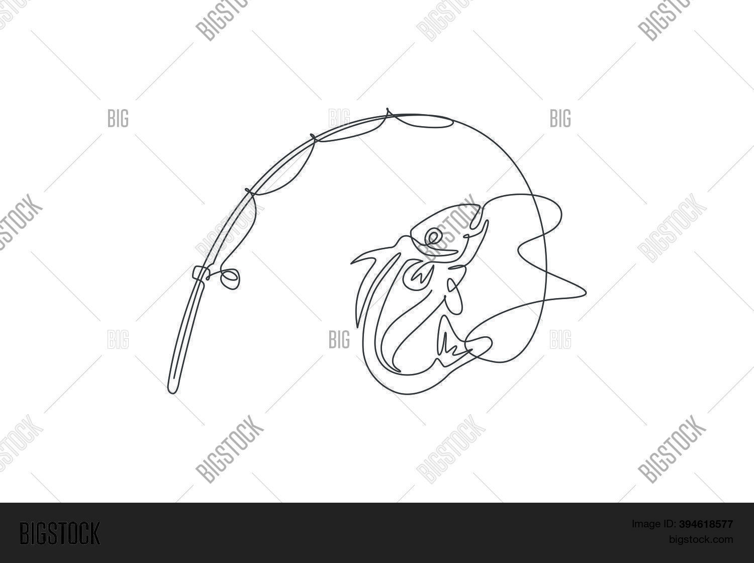 One Single Line Vector & Photo (Free Trial) | Bigstock
