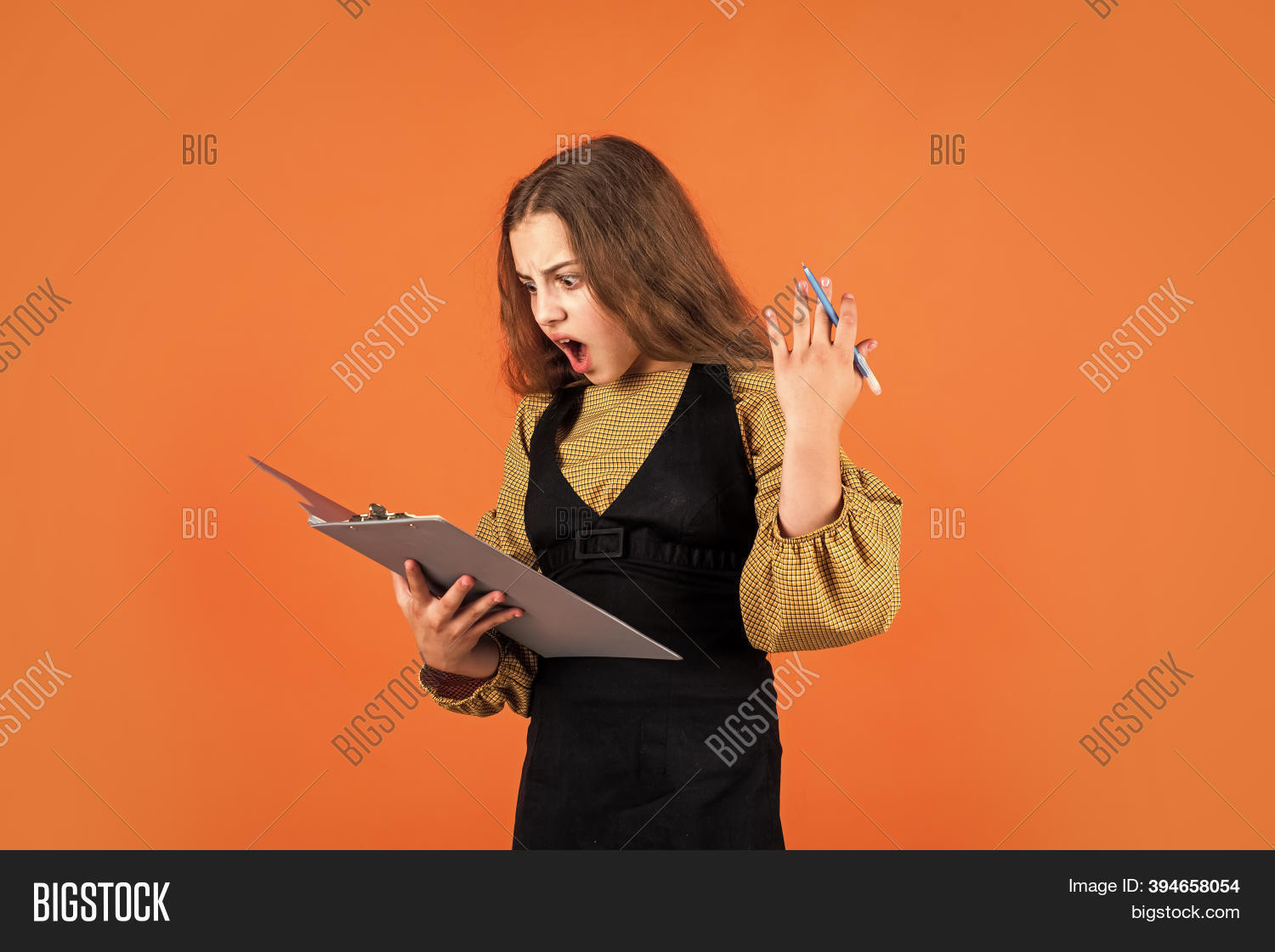 Teen Kid Holds Folder Image & Photo (Free Trial) | Bigstock