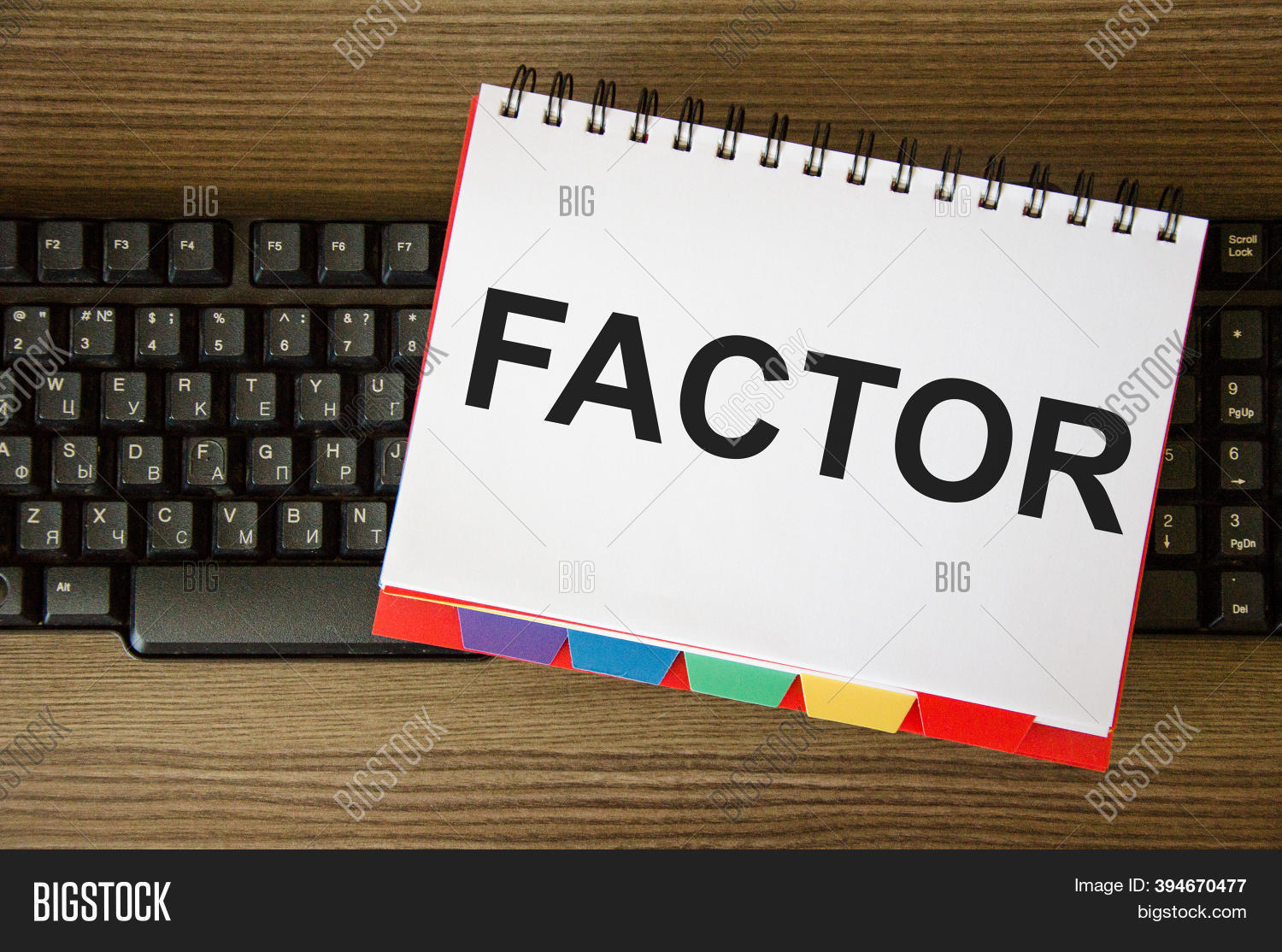 Word Factor Written On Image & Photo (Free Trial) | Bigstock