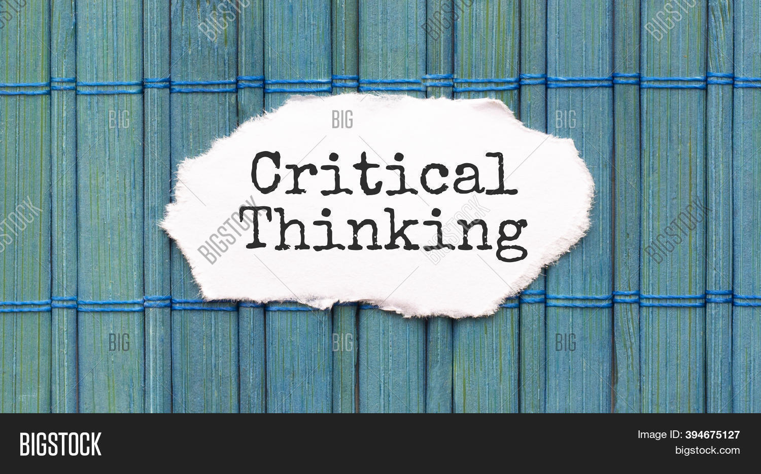 Critical Thinking Text Image & Photo (Free Trial) | Bigstock