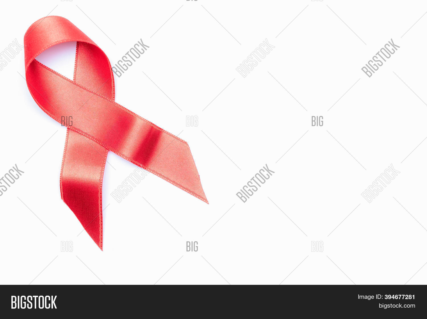 Cancer Ribbons. Red Image & Photo (Free Trial) | Bigstock