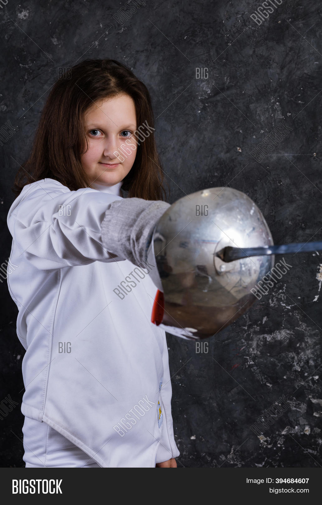 Teenage Girl Fencer Image & Photo (Free Trial) | Bigstock