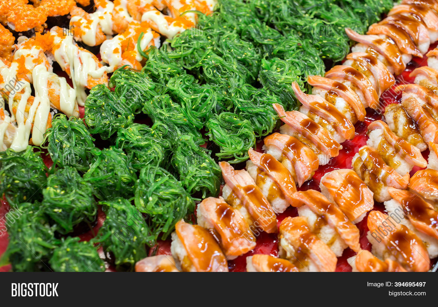 Mix Sushi Flavor On Image & Photo (Free Trial) | Bigstock