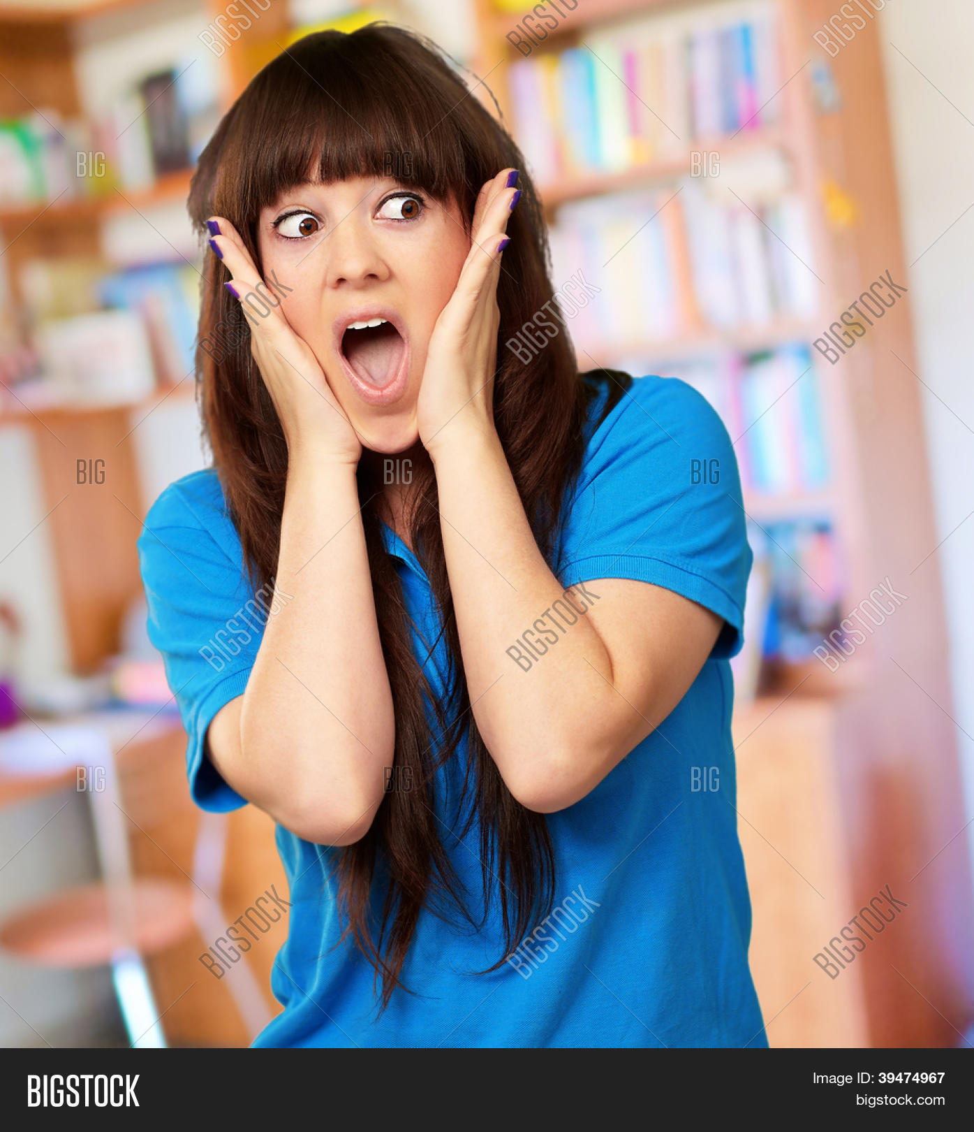 Portrait Surprised Image & Photo (Free Trial) | Bigstock