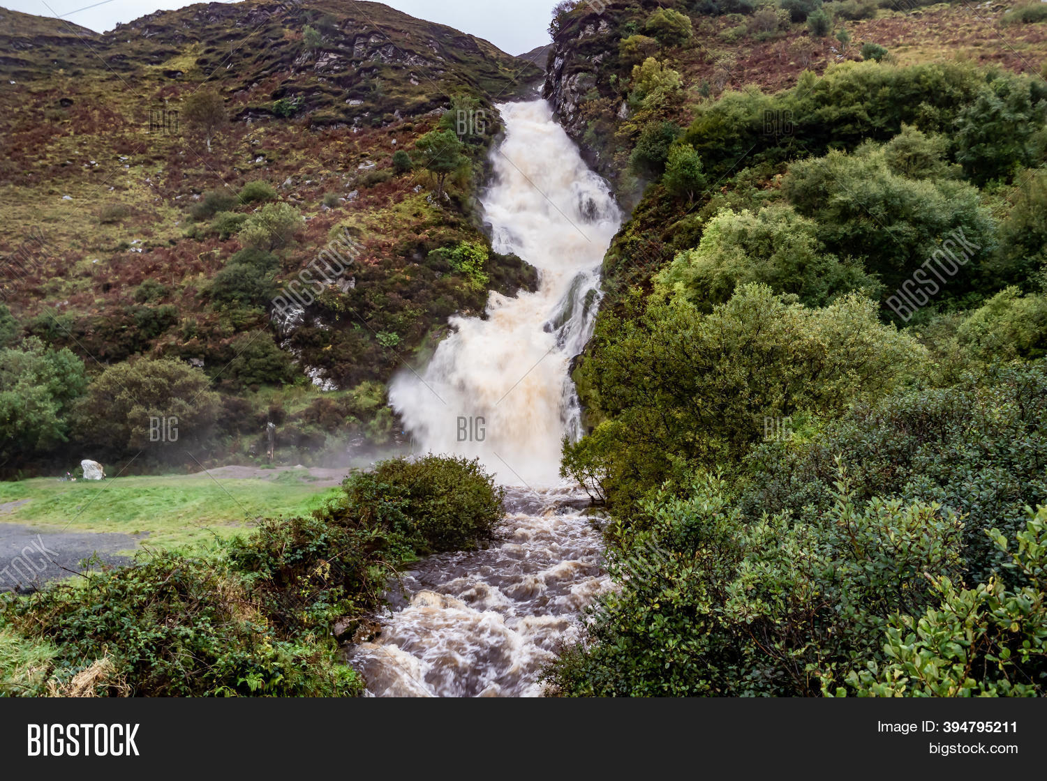 Assaranca Waterfall By Image & Photo (Free Trial) | Bigstock