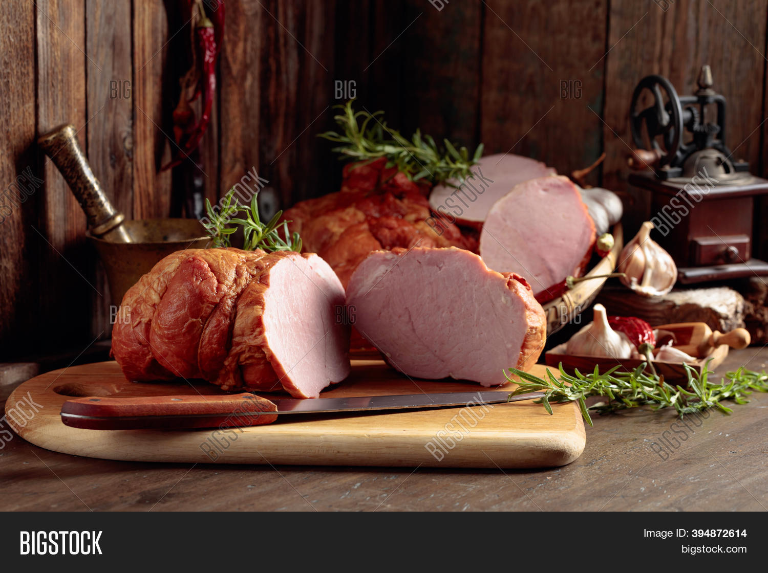 Smoked Ham Herbs, Image & Photo (Free Trial) | Bigstock