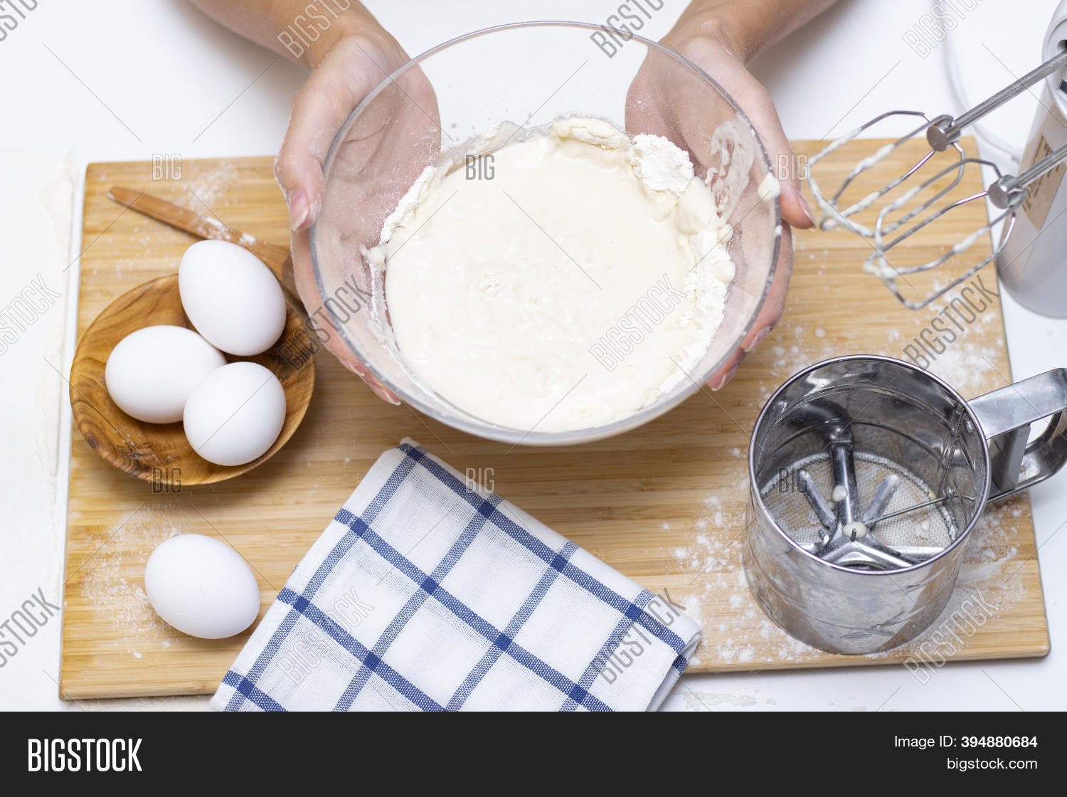 Making Dough Bread Image & Photo (Free Trial) | Bigstock