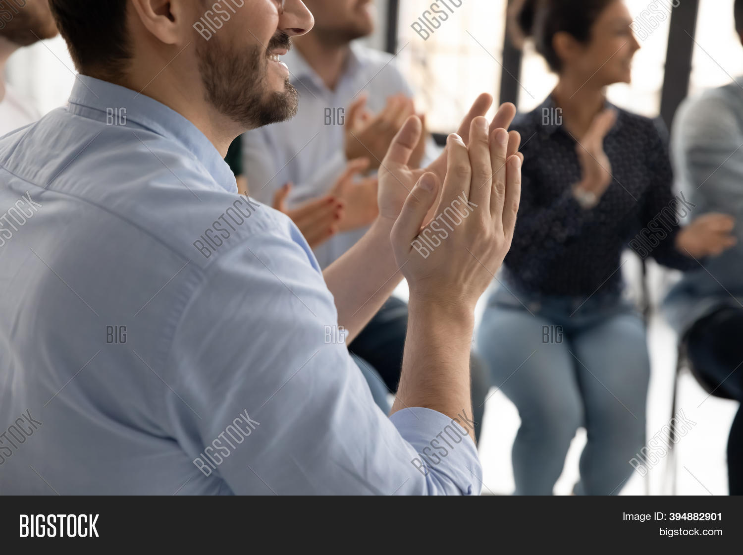 Multiethnic Audience Image & Photo (Free Trial) | Bigstock