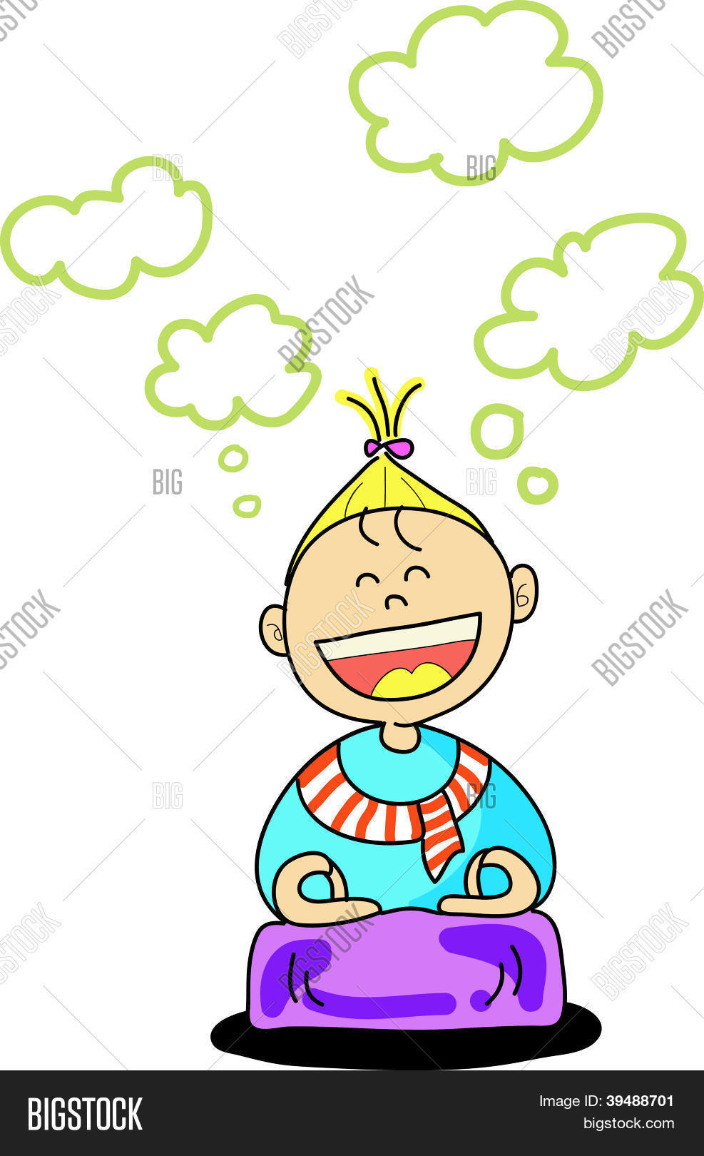 Happy Kid Practice Vector & Photo (Free Trial) | Bigstock