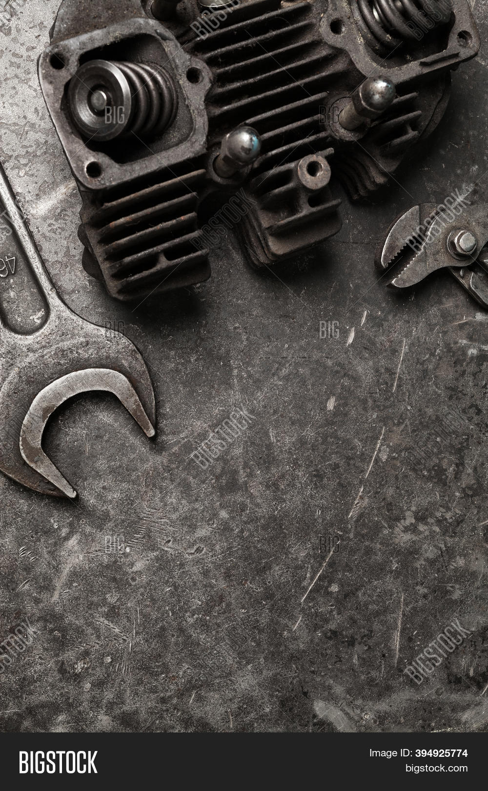 Old Tools Set On Image & Photo (Free Trial) | Bigstock