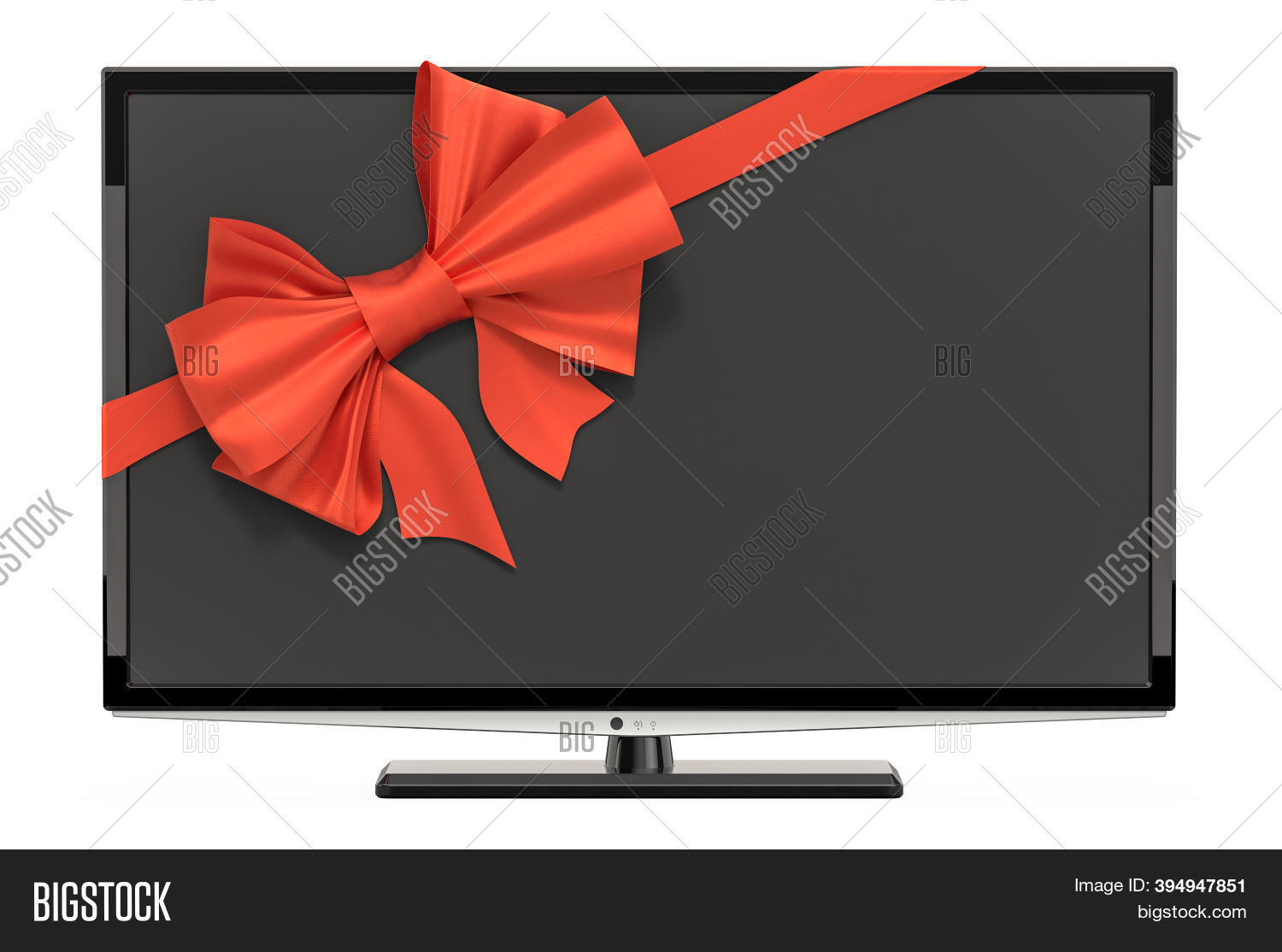 Modern Tv Set Ribbon Image & Photo (Free Trial) | Bigstock