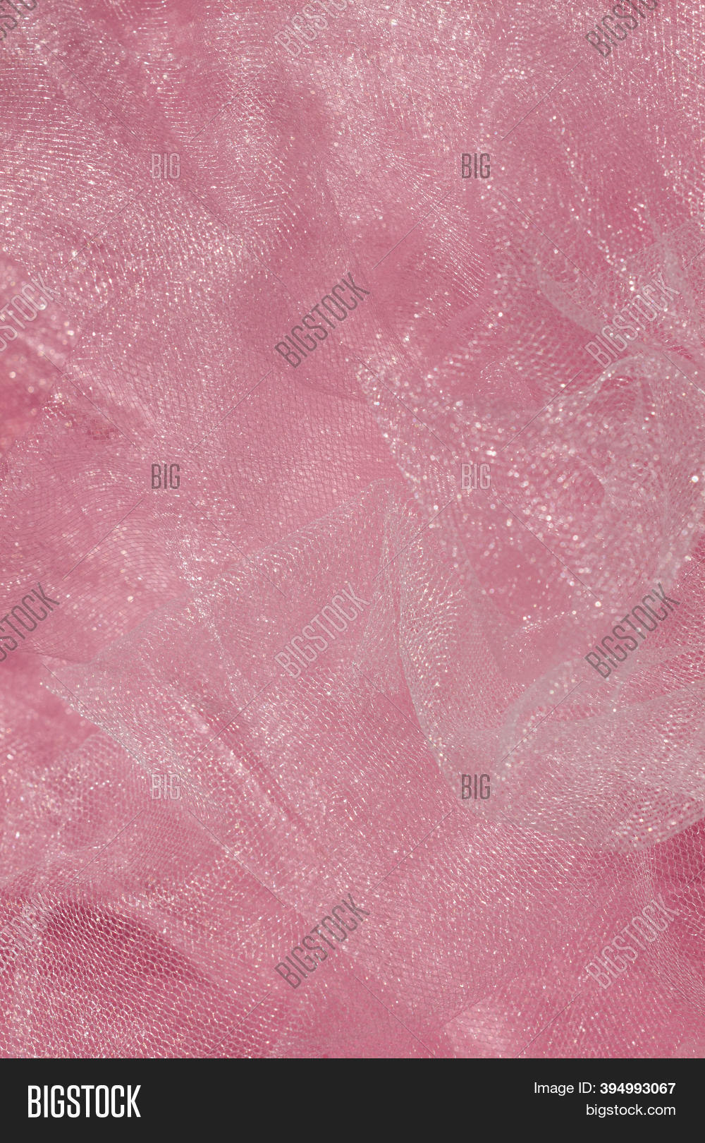 Pink Tulle Fabric Image & Photo (Free Trial) | Bigstock