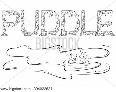 Lettering Dripping Vector & Photo (Free Trial) | Bigstock