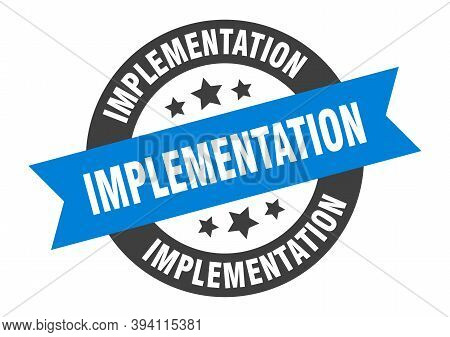 Implementation Sign. Vector & Photo (Free Trial) | Bigstock