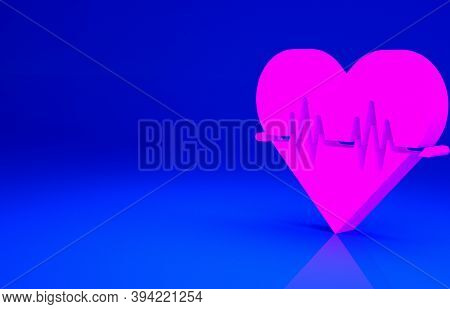 Pink Heart Rate Icon Image & Photo (Free Trial) | Bigstock