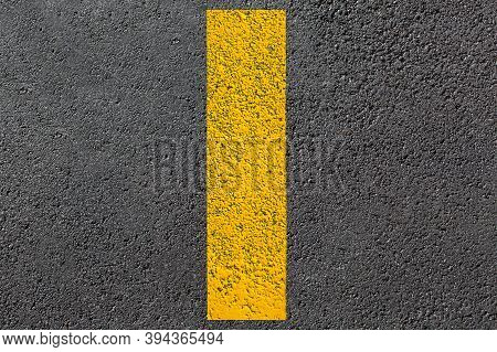 Yellow Dashed Line Image & Photo (Free Trial) | Bigstock