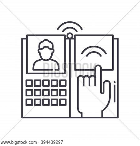 Biometric System Icon Vector & Photo (Free Trial) | Bigstock