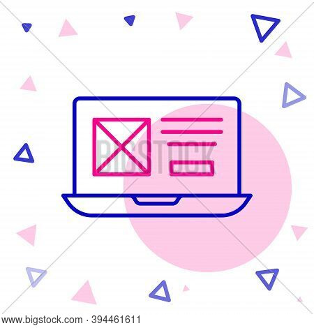 Line Ui Ux Design Vector & Photo (Free Trial) | Bigstock