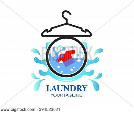 Washing Clothes Logo Vector & Photo (Free Trial) | Bigstock