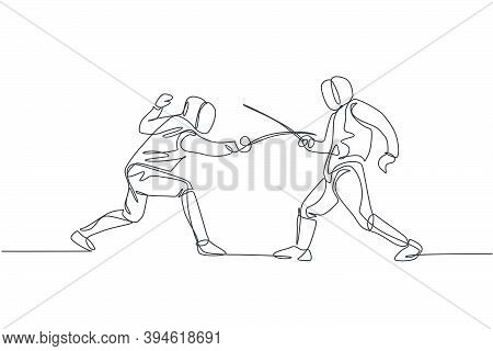 Fencing Sport Drawings