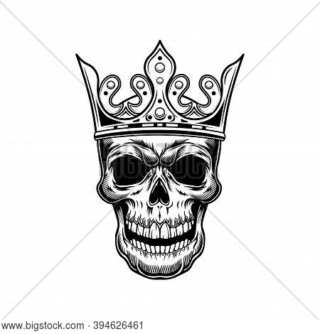 Skull Prince Vector Vector & Photo (Free Trial) | Bigstock
