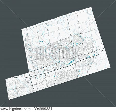 Markham Map. Detailed Vector & Photo (Free Trial) | Bigstock