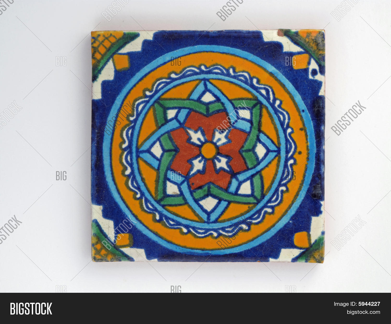 Square Mexican Tile Image & Photo (Free Trial) | Bigstock