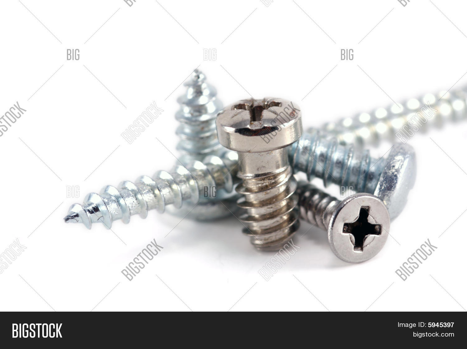 Various Screws Bolts Image & Photo (Free Trial) | Bigstock