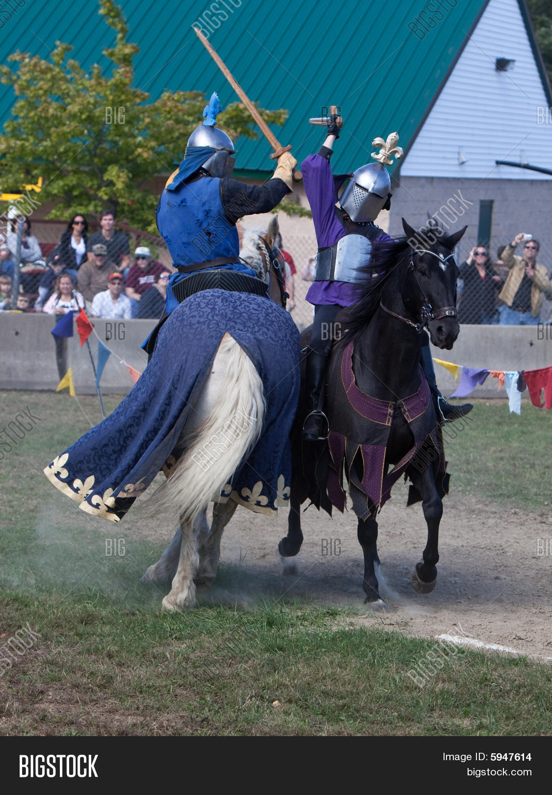 Sword Fighting On Image & Photo (Free Trial) | Bigstock