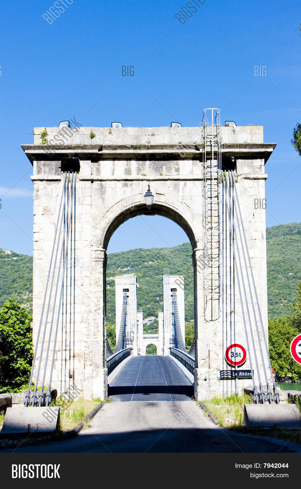 Bridge Over Rhone Image & Photo (Free Trial) | Bigstock