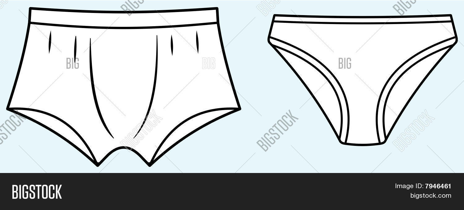 Underwear (Vector) Vector & Photo (Free Trial) | Bigstock